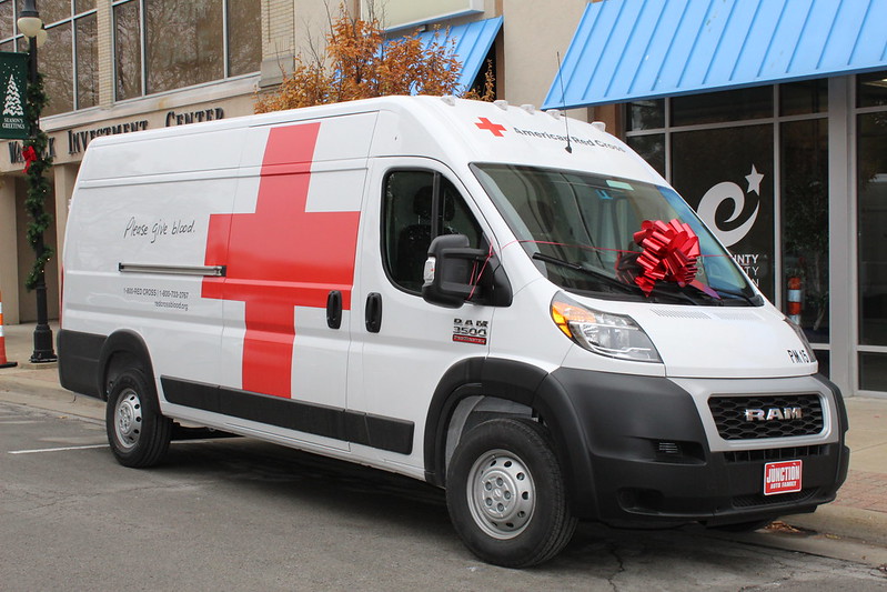 New blood transportation vehicle provides volunteers opportunity to ...